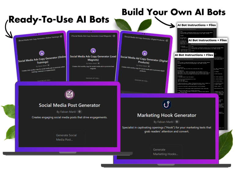 Buy Now | AI Social Media Bot Bundle - Fabian Markl